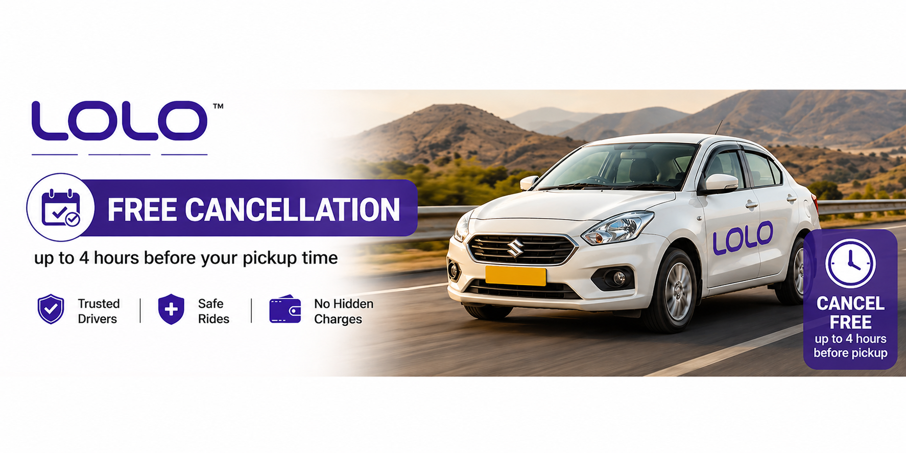 LOLO CAB - Your Convenience, Our Commitment | Intercity Cab Services